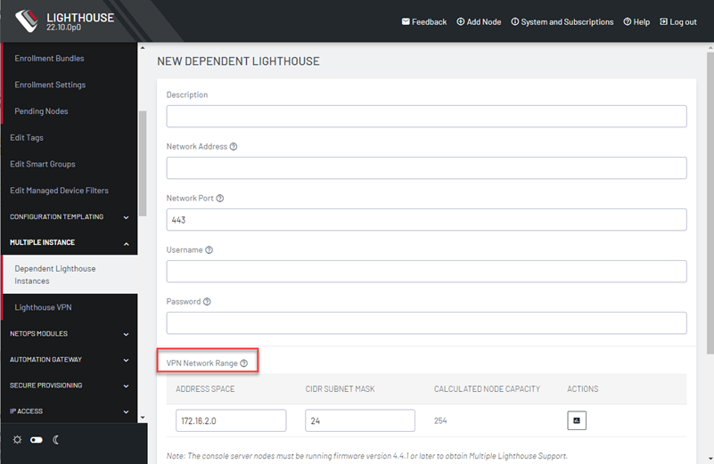 Setting up a multiple instance